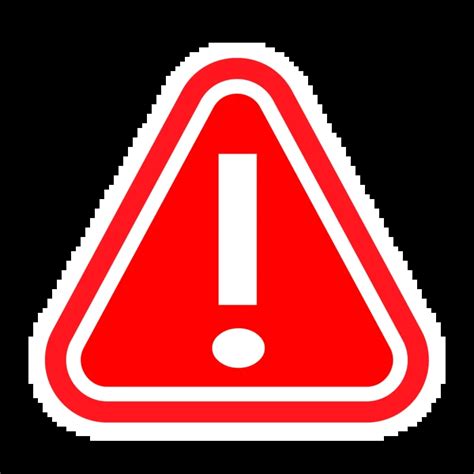 Attention Picto Png Gratuit Et Libre De Droits