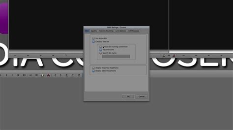 Let S Edit With Media Composer Lesson 6 Settings Part 1 YouTube