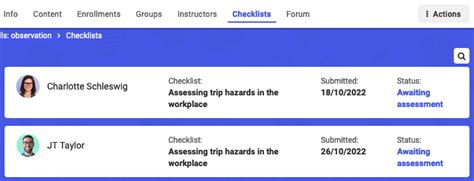 Checklists Assess A Learner With A Checklist Knowledge Base