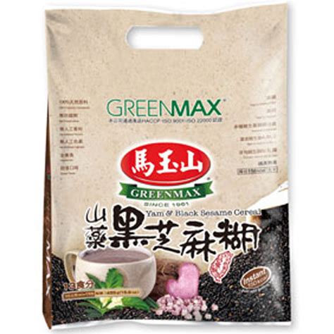 台湾进口食疗健康冲饮品马玉山山药黑芝麻糊袋装455g养颜润肤乌发 台味屋