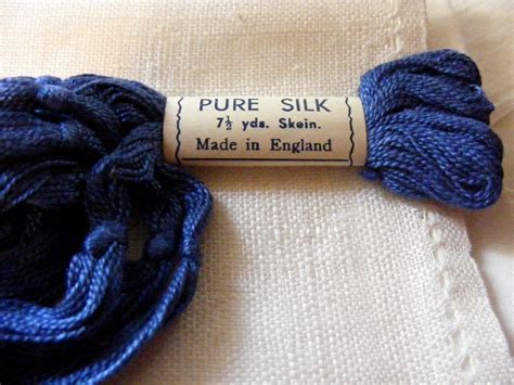 Antique English Twist Embroidery Floss Royal Blue