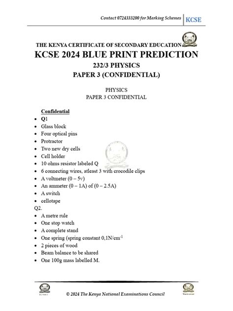 Physics Pp3 Confidential Pdf