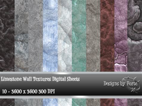 Limestone Wall Seamless Textures Graphic By Heidi Vargas Smith Creative Fabrica