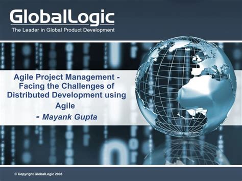 Agile Project Management Facing The Challenges Of Distributed