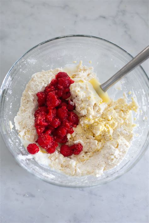 Raspberry Lemon Scones The Baker Chick