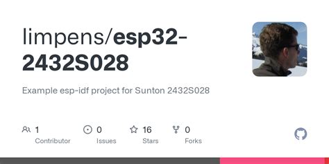Github Limpensesp32 2432s028 Example Esp Idf Project For Sunton