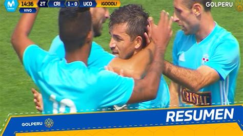 Resumen Sporting Cristal Vs Unión Comercio 4 0 Youtube
