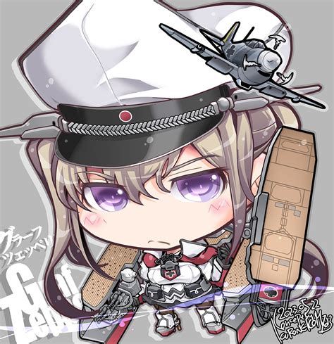 グラーフ・ツェッペリン艦これ 「【艦これデフォルメ絵再】グラーフ・ツェッペリン Graf Zeppelin」kuroneko4