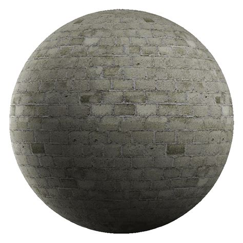 Concrete Block Wall Pbr Texture A23d