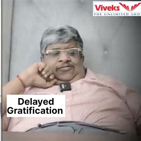 Power Of Delayed Gratification Anandsrinivasan Moneypechu Youtube
