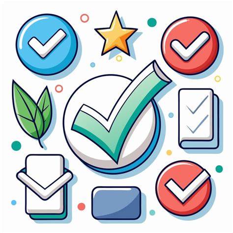 Premium Vector Checkmark Icon Checkmark Vector Set Checked Check Box