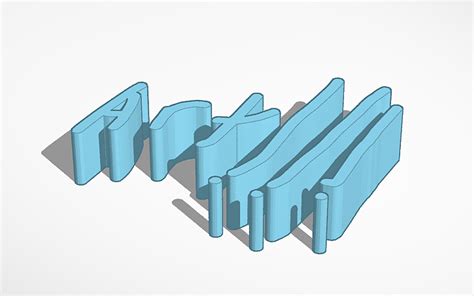 3d Design My First Ever Art Piece Tinkercad