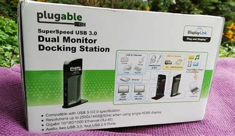 Plugable Ud 3900 Dual Monitor Displaylink Docking Station Gadget