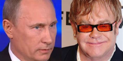 Vladimir Putin Cancels Planned Lgbt Meeting With Elton John