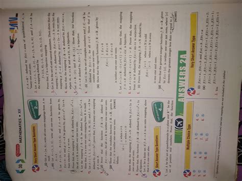 Class 12 Sn Dey Maths Book First Few Chapters Excercise Questions And