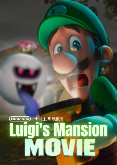 Luigis Mansion Movie Poster By Jt0328 On Deviantart