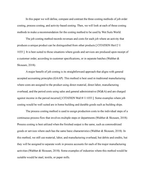 Bus 5110 Unit 2 Written Assignment V1 In This Paper We Will Define Compare And Contrast The