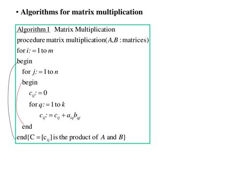 Ppt Chapter 2 The Fundamentals Algorithms The Integers And Matrices Powerpoint Presentation