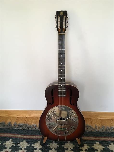 National Trojan 1930s Sunburst Reverb