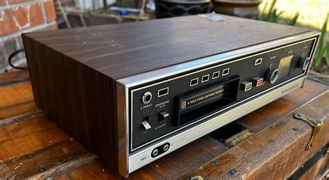 Panasonic Panasonic Rs 805us 1974 Wood Grain Reverb
