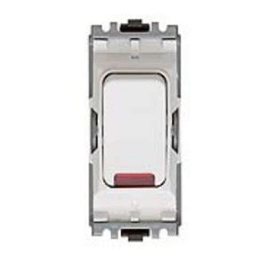 MK Blank With Neon Grid Switch Switches And Sockets UK Electrical Supplies