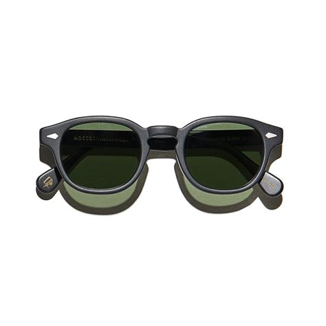 Moscot Lemtosh Sun Matte Black Sunglasses Moscot Originals