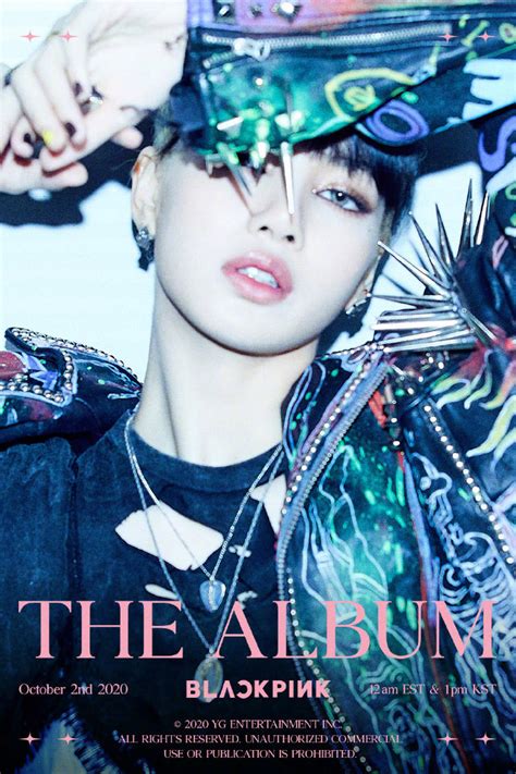BLACKPINK正规一辑The Album海报完整版 期待JENNIELIS