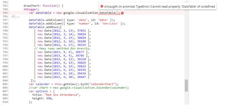Javascript Cannot Read Property DataTable Of Undefined