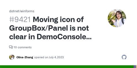 Moving Icon Of Groupboxpanel Is Not Clear In Democonsole Application
