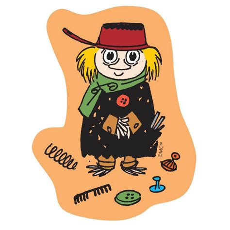 The Fuddler Vinyl Sticker The Official Moomin Shop