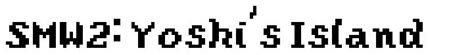 Smw2 Yoshis Island Font By David Fens Fontriver