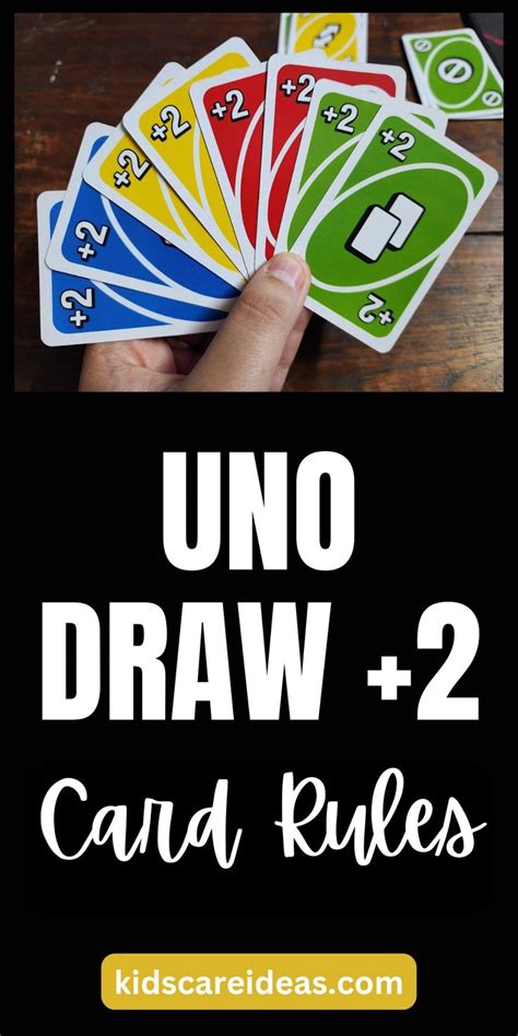 Uno Draw Two Card Rules | Uno card game, Uno card game rules, Card games