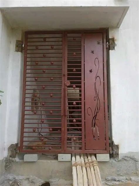 Color Coated Mild Steel Safety Grill Gate For Home Thickness 15mm At