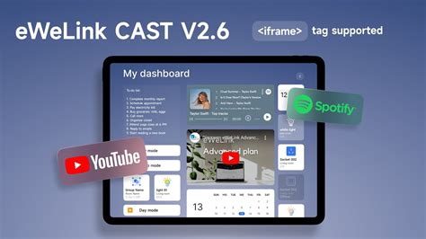EWeLink CAST V2 6 Update Iframe Supported YouTube