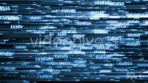 matrix computer coding 1s and 0s background loop download videohive 4209943