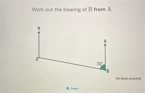 Work Out The Bearing Of B From A Not Drawn Studyx