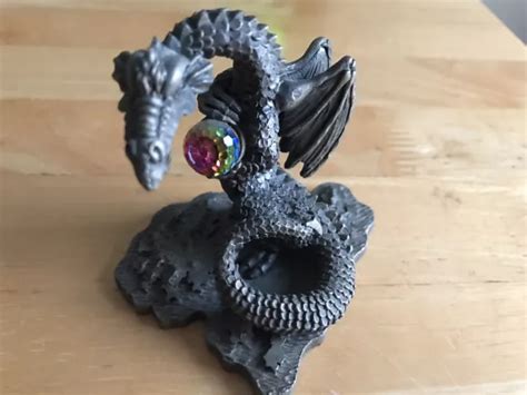Tudor Mint Myth And Magic Pewter Dragon Figure The Dragon Of