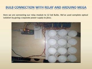 Arduino To Control Bulbs Using Web App PPT