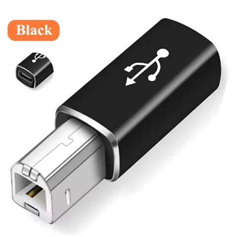 Usb C и Usb B принтер конвертер для клавиатуры фортепиано электронный