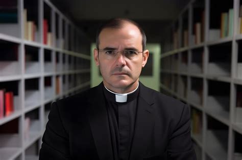 Premium Ai Image Arafed Man In A Black Suit And Glasses Standing In A