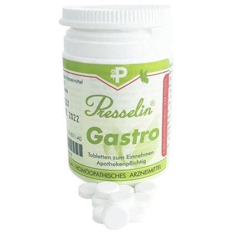 Constipation Bloating Heartburn Nausea Presselin Gastro Tablets Uk Elivera Uk