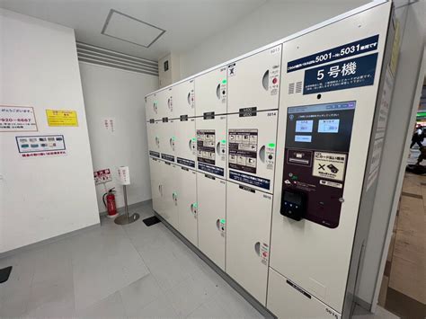 JR桜木町駅のコインロッカーの場所サイズスーツケース対応状況のまとめ コインロッカーのしおり