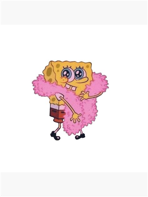 Fancy Spongebob Poster By Madelynrae12 Redbubble