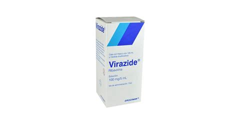 Virazide 100mg5ml 120ml Solucion Oral Distribuidor De Valeant