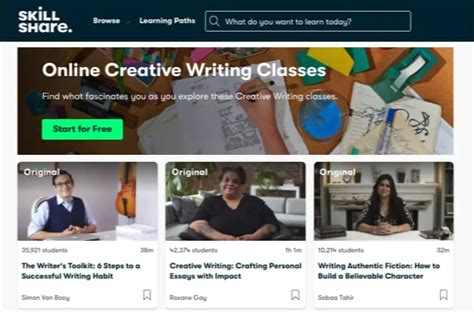 22 Best Creative Writing Classes Online 2025 Courselounge