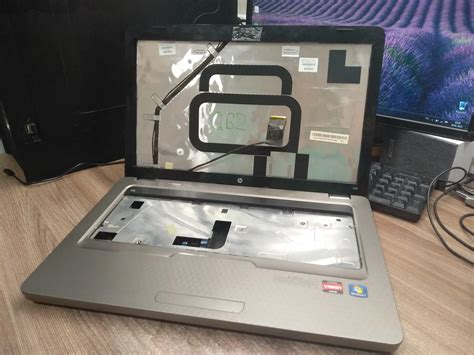 Корпус ноутбука HP G62 G62-a84ER петли, тачпад, динамики, крышка ...