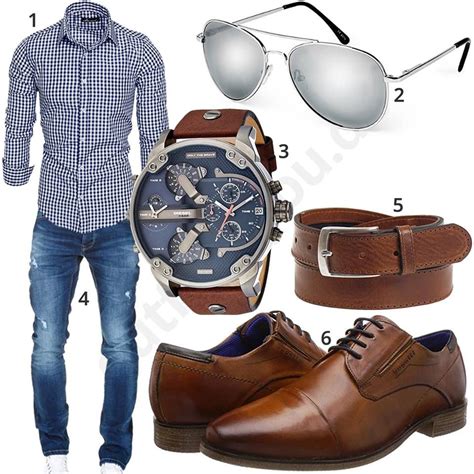 Herrenoutfit Mit Hemd Jeans Und Business Schuhen Outfits4you De