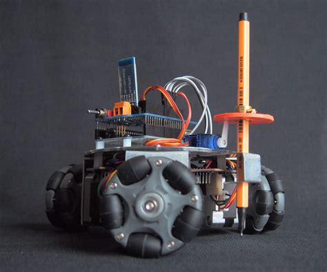Omni Wheel Cnc Plotter V2 11 Steps With Pictures Instructables