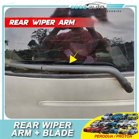 Car Rear Wiper Arm Blade Perodua Myvi Axia Alza Proton Exora Bilah