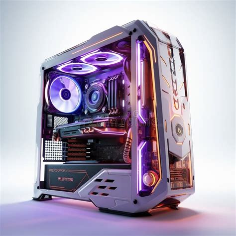 Illuminated Gaming Powerhouse Unveiling A Futuristic Computer Stock